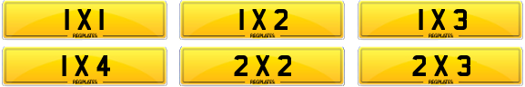 Dateless Number Plates - Reg Plates